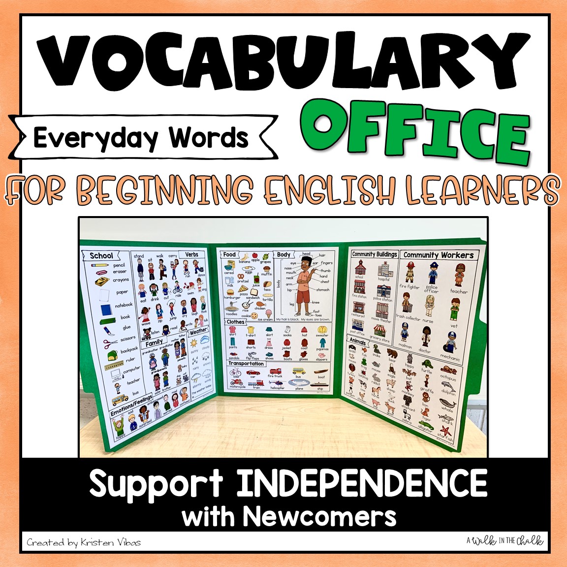 How-To Create a Vocabulary Office for Beginning English Learners - A ...