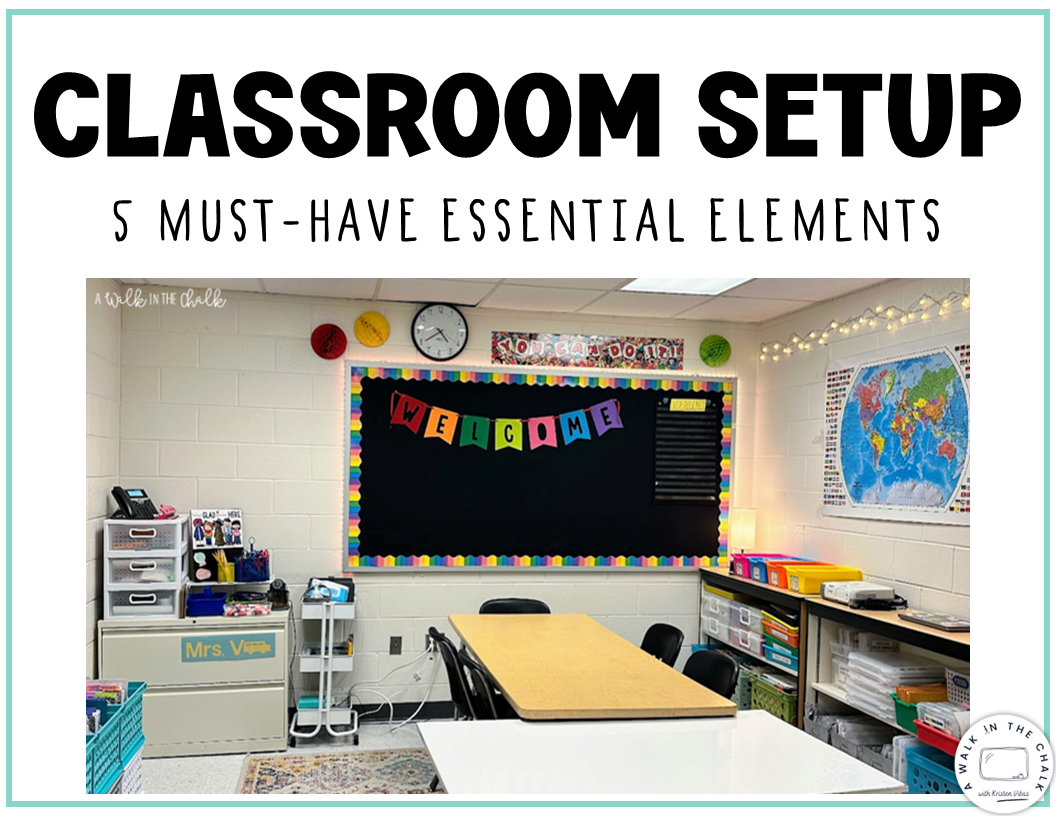 ESOL Classroom Setup Tips - A Walk in the Chalk