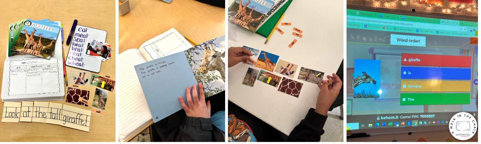 ELD Lesson Planning Format - A Walk in the Chalk