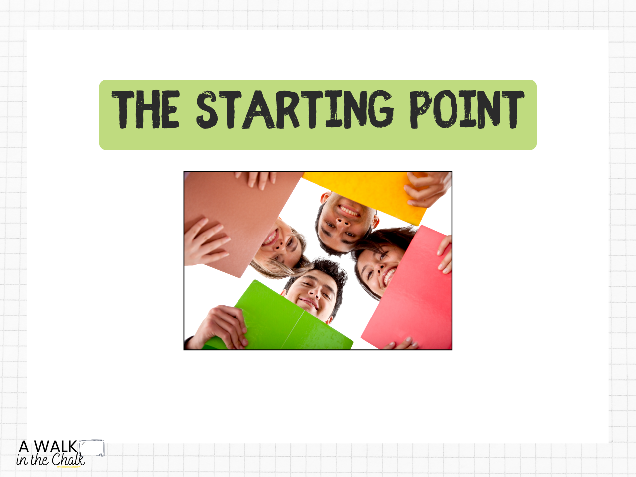 Lesson Planning Roadmap - A Walk in the Chalk