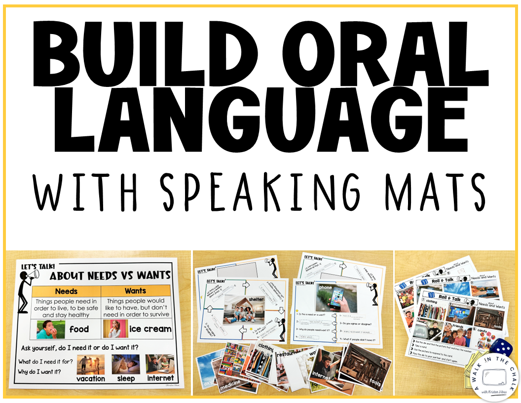ESL Speaking Activities: Build Oral Language Skills with Engaging ...
